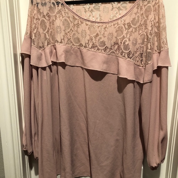 ASOS Curve | Tops | Pink Asos Blouse | Poshmark